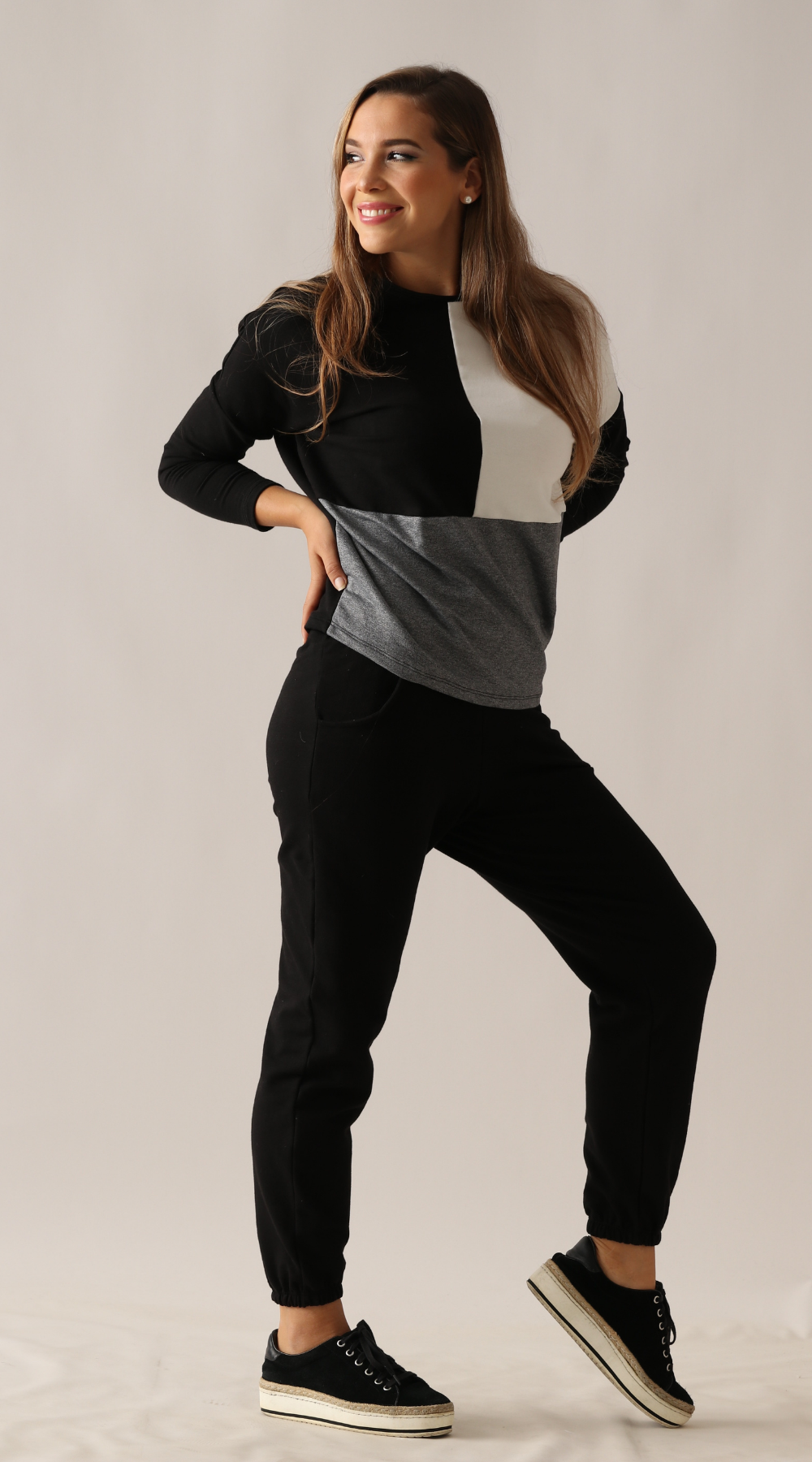 Jogger Daniela / Negro – Cannella Brand Store